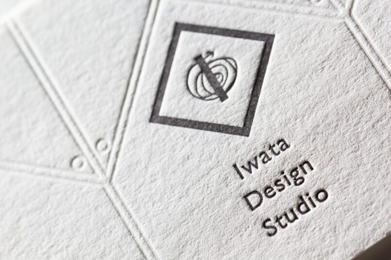 ニーナコットン（旧クレーンレトラ）を使った活版名刺 | 活版印刷｜CAPPAN STUDIO(活版スタジオ）